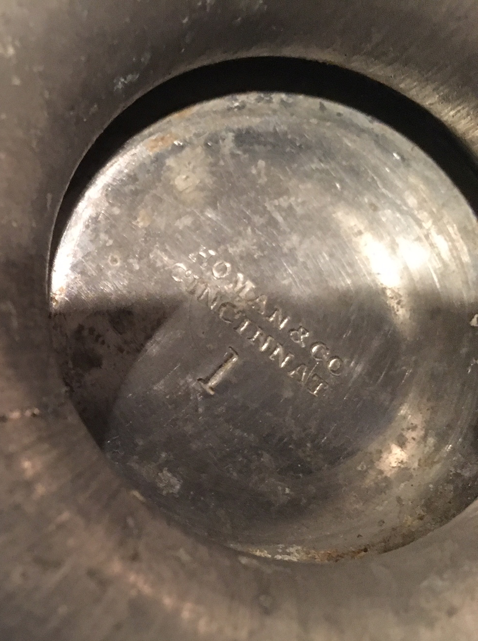 Selected 19th-Century Homan Pewter/Britannia Ware (1852-1865), Arranged ...
